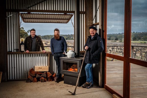 1. Tom, Sam & Peter Barry in Armagh Hut – Matt Turner – The Real Review