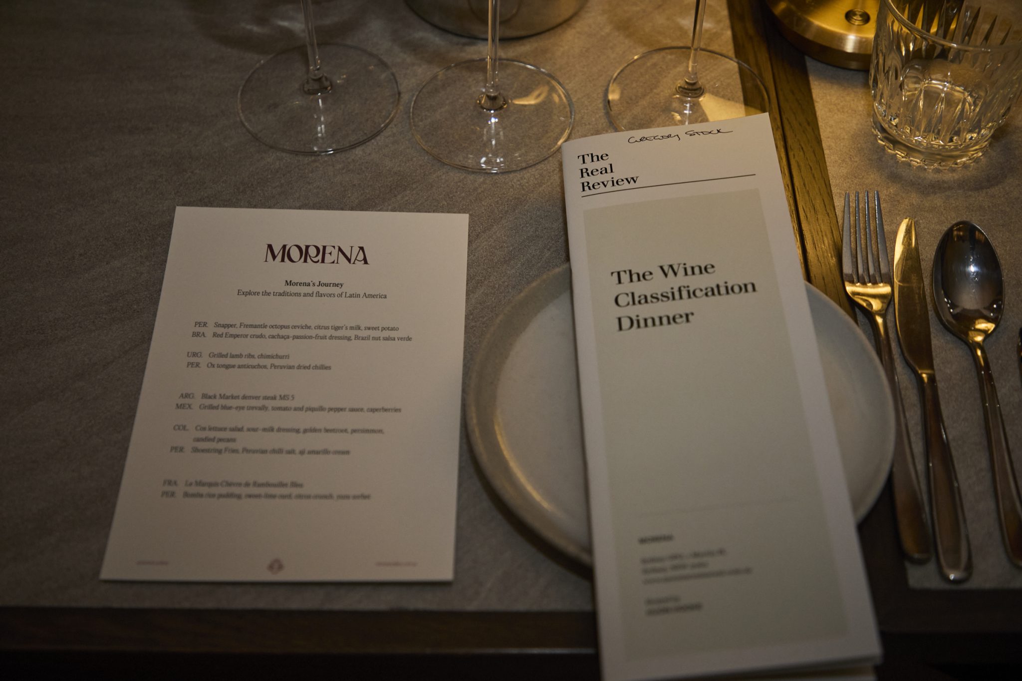 Latin American flavour for the Wine Classification of Australia dinner ...